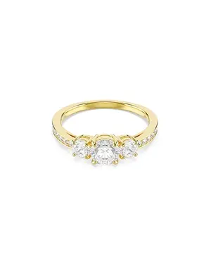 SWAROVSKI Stilla Crystal Attract Ring - Gold