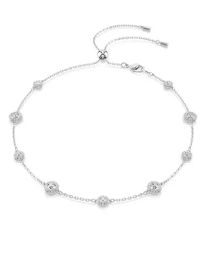 SWAROVSKI Una Crystal Angelic Collar Necklace - Silver