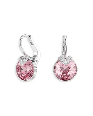 SWAROVSKI Bella V Drop Earrings Pink/silver