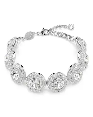 SWAROVSKI Una Crystal Angelic Link Bracelet - Silver