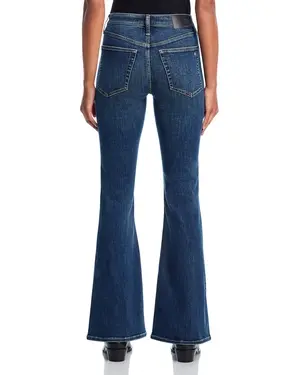 Rag & Bone Flexi Dahlia Full Length Flared Jeans