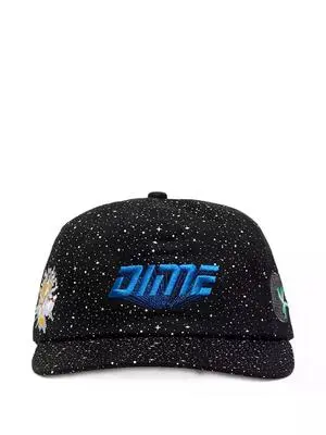 DIME Space-print Logo Cap - Black