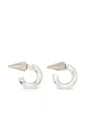 INNERRAUM Ea4 Mono Spike Earring - Silver