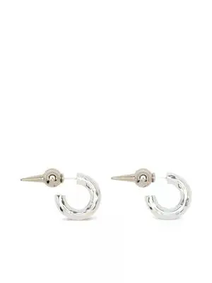 INNERRAUM Spike Detail Earrings - Silver