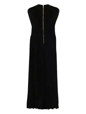 Zimmermann Pleated-skirt Sleeveless Midi Dress