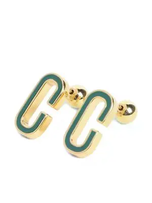 Casablanca C-shaped Drop Earrings