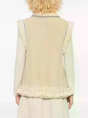 Valentino Garavani Tassel-embellished Waistcoat - Neutrals