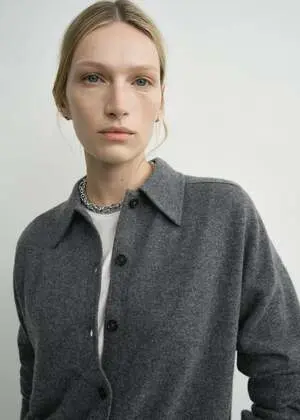 TOTEME Raglan-sleeve Cashmere Cardigan - Grey