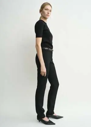 TOTEME Low-waist Slim Evening Trousers