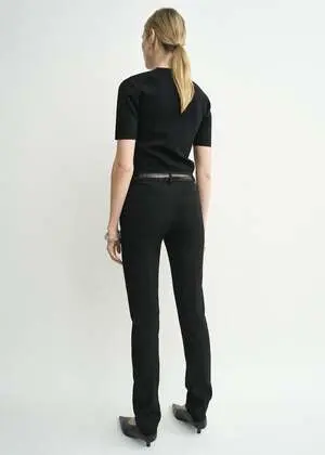 TOTEME Low-waist Slim Evening Trousers
