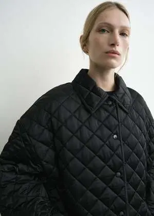 TOTEME Collared Quilted Jacket