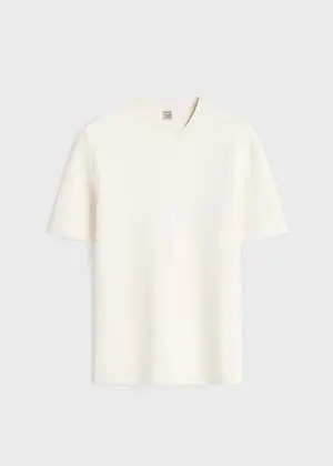 TOTEME Compact Knit Tee - Optic White