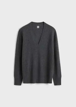 TOTEME Cashmere V-neck Knit