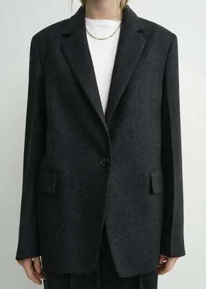 TOTEME Oversized Single-button Blazer