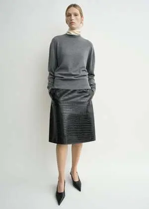 TOTEME Classic Cashmere Crew Knit - Grey
