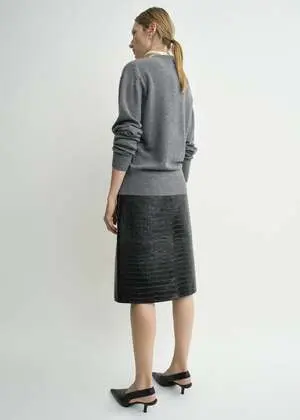 TOTEME Classic Cashmere Crew Knit - Grey