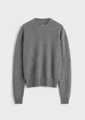 TOTEME Classic Cashmere Crew Knit - Grey