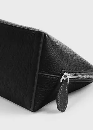 TOTEME Grained-leather Pouch