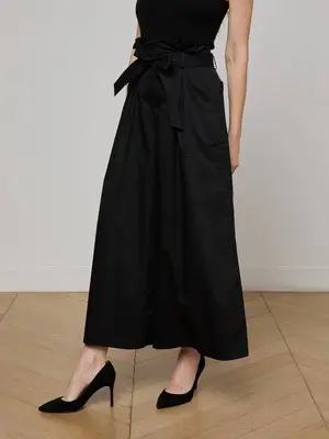 L'Agence Lowen Cropped Pants - Black