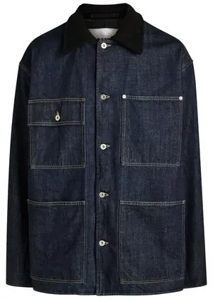 Jil Sander Denim Outerwear For Men