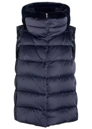 Herno Hooded Vests For Women