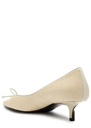 Jacquemus Les Escarpins Tourni Leather Pumps
