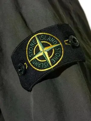 Stone Island Patch Pocket Zip-up Shirt Jacket - Grey
