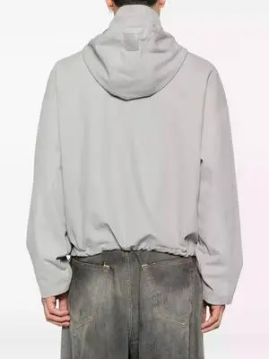 Loewe Hooded Cotton Jacket - Grey