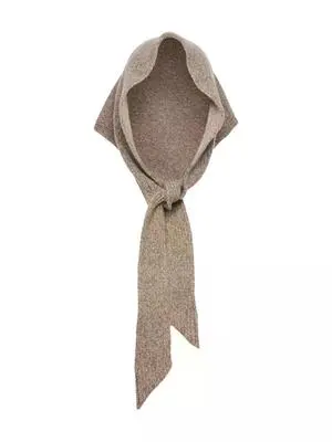 Magda Butrym Knitted Tie Scarf - Neutrals