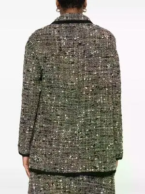 Giambattista Valli Trimmed Tweed Coat