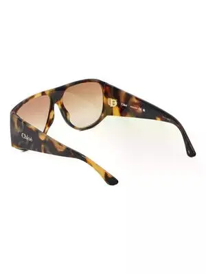 Chloé Tortoiseshell Gradient Sunglasses
