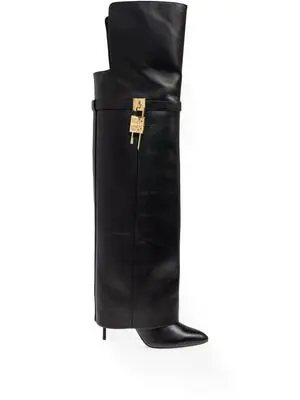 Givenchy 93mm Shark Boots - Black