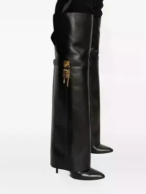 Givenchy 93mm Shark Boots - Black