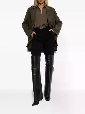 Givenchy 93mm Shark Boots - Black