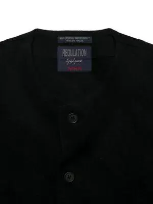 Yohji Yamamoto Buttoned-up Cardigan
