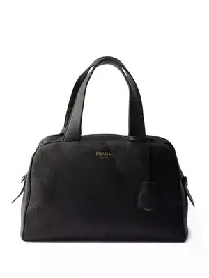 Prada Large Leather Tote Bag