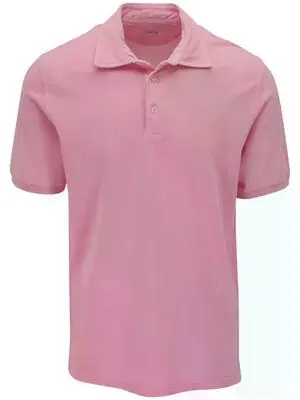 Fedeli Cotton Polo Shirt - Pink