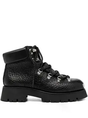 Alexander Wang Leather Combat Boots