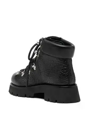 Alexander Wang Leather Combat Boots