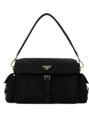 Prada Re-nylon Flap-pocket Shoulder Bag