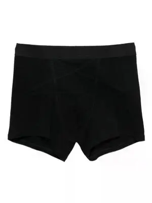 Rick Owens Stretch Cotton Boxers - Black