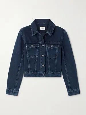 FRAME Sharp Denim Trucker Jacket