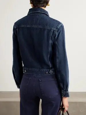 FRAME Sharp Denim Trucker Jacket