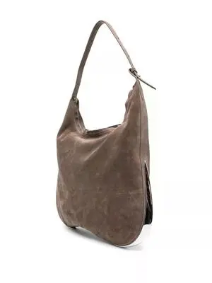 Benedetta Bruzziches Suede Shoulder Bag - Brown
