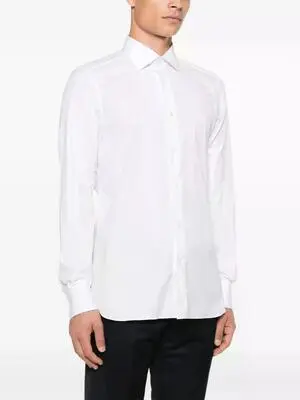 Zegna Long-sleeved Button-up Shirt