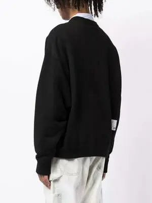 NEIGHBORHOOD Embroidered Logo Cotton Sweatshirt