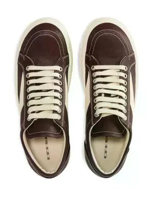 Rick Owens Panelled Lace-up Sneakers