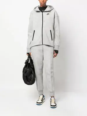 Nike Logo-print Zip-fastening Hoodie