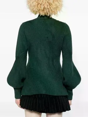 Zimmermann Hypnotic Ribbed Knit Sweater