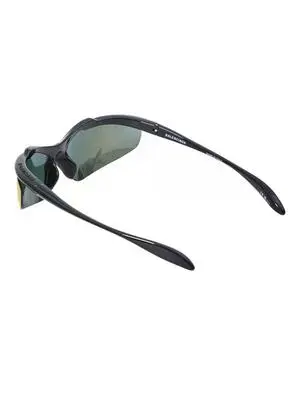 Balenciaga Turbo D-frame Iridescent Sunglasses